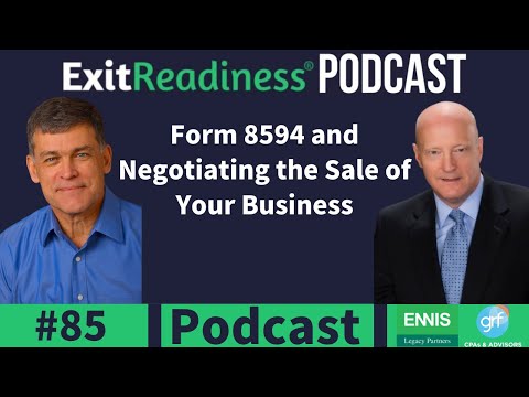 Form 8594 and Negotiating the Sale of Your Business