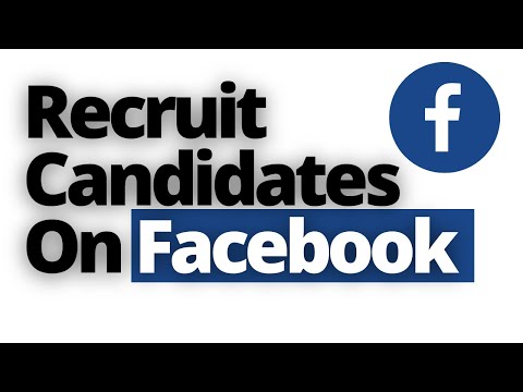 How To Recruit On Facebook