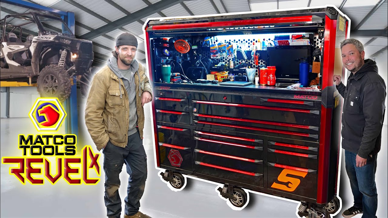 Essential Tools For A Power Sports Mechanic | Matco Revel X Toolbox Tour