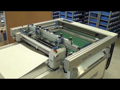 Thieme 1000: The excellence of screen printing on flatbed output surface! || Ser.Tec