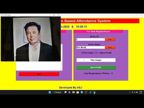 Face Recognition Based Attendance System