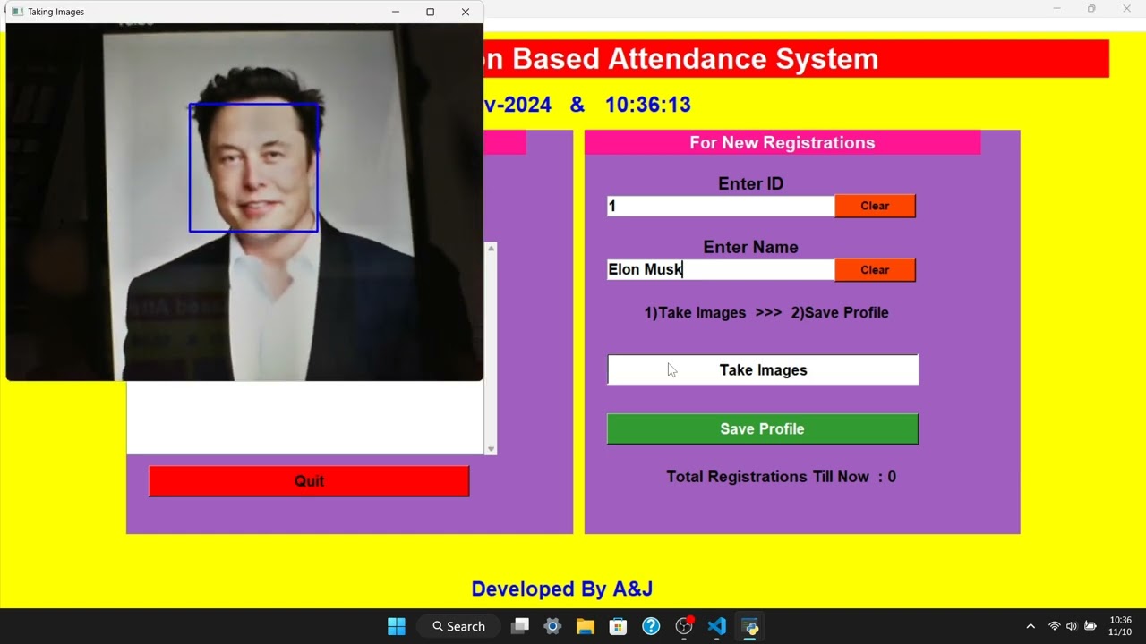 Face Recognition Based Attendance System