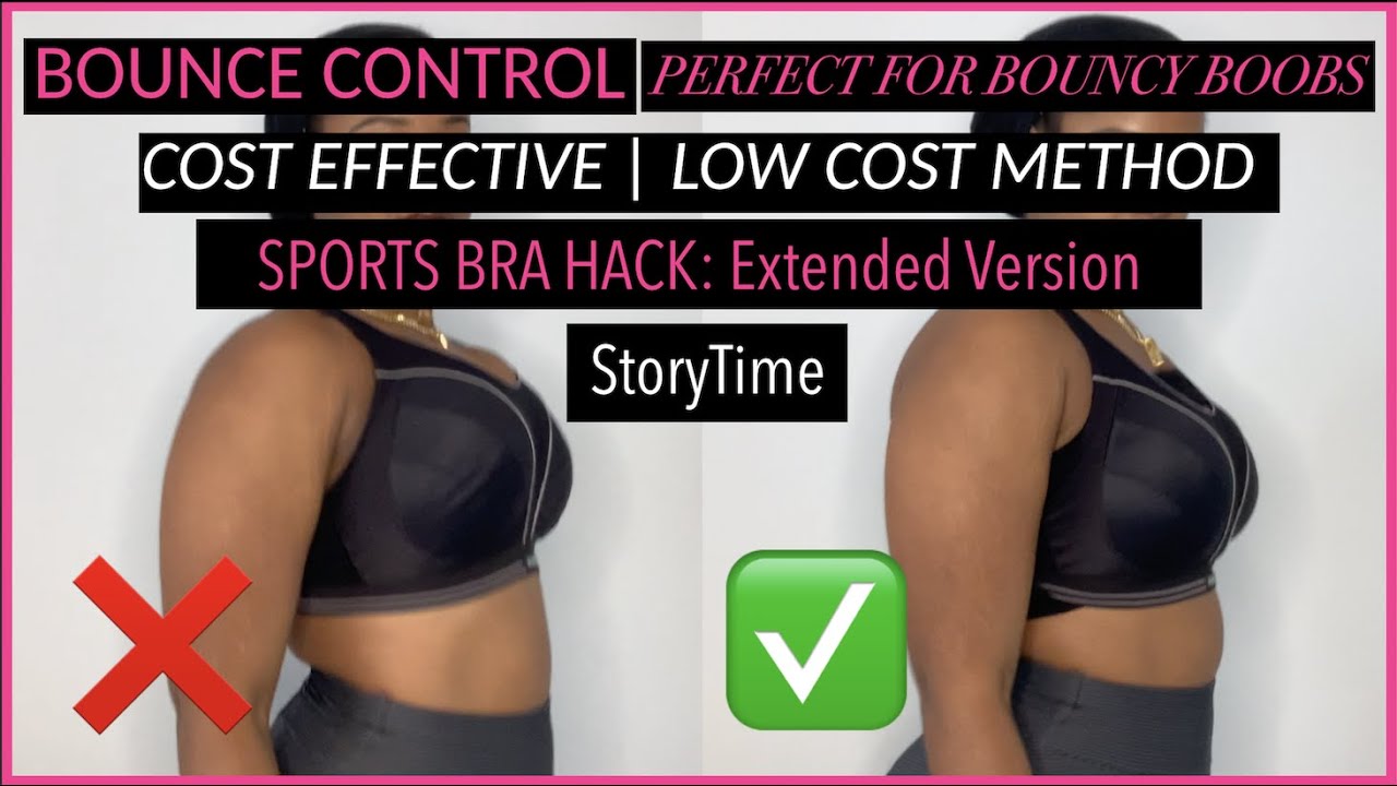 🔷Method & More Info🔷 Sports Bra Hack Avoid Stop Boob Bounce | Control Breast Bounce | Anti Bounce