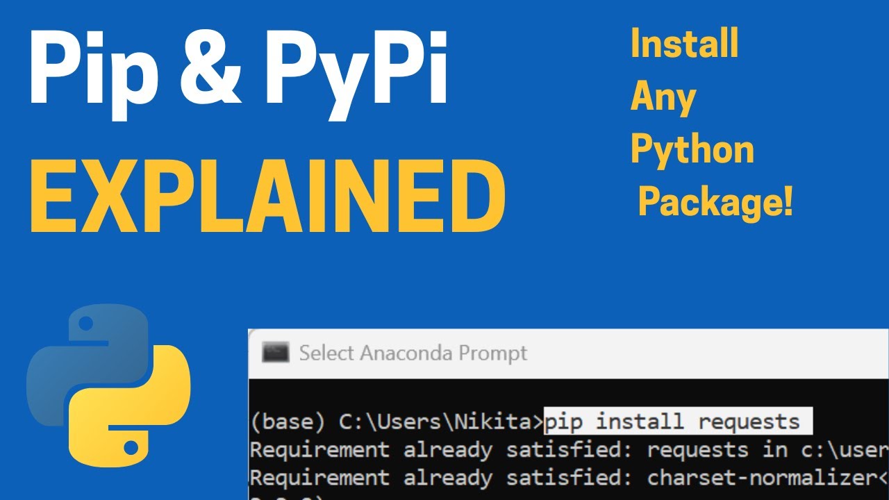42. 🔥 pip & PyPI Explained for Beginners | How to Install Any Python Package!