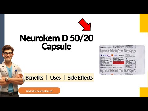 Neurokem D 50/20 Capsule - Uses, Side Effects & Dosage