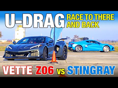 Stingray vs Z06 Drag Race - MidEngineCorvetteForum.com