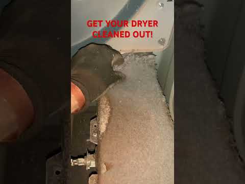 GET YOUR DRYER CLEANED! #diy #dryer #appliancerepair
