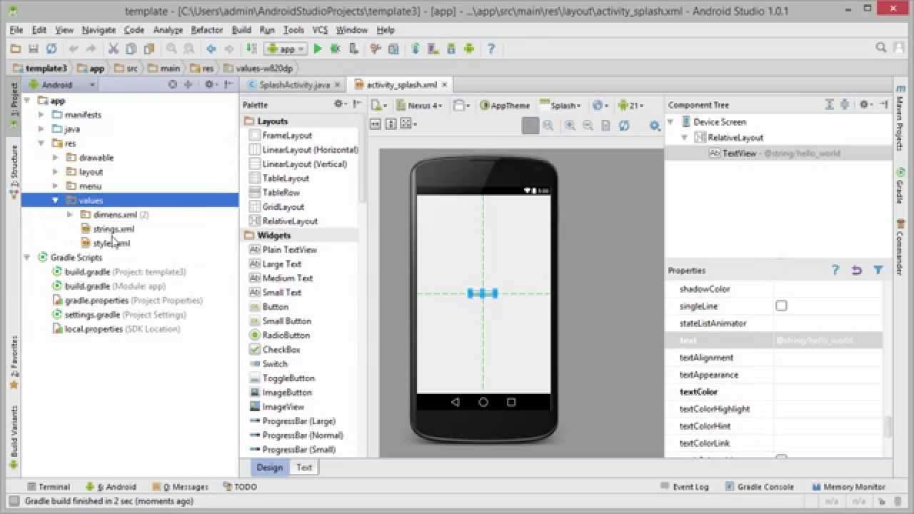 Android Tutorial #10 - Creating an app template (Android Development Tutorial)