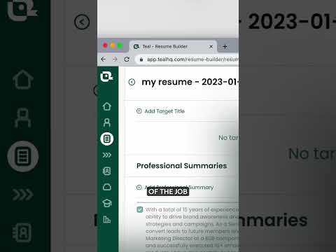 How to Create a GREAT Resume from your LinkedIn Profile