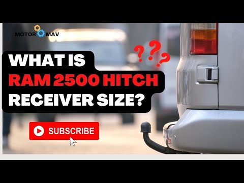 What is the Ram 2500 hitch receiver size?