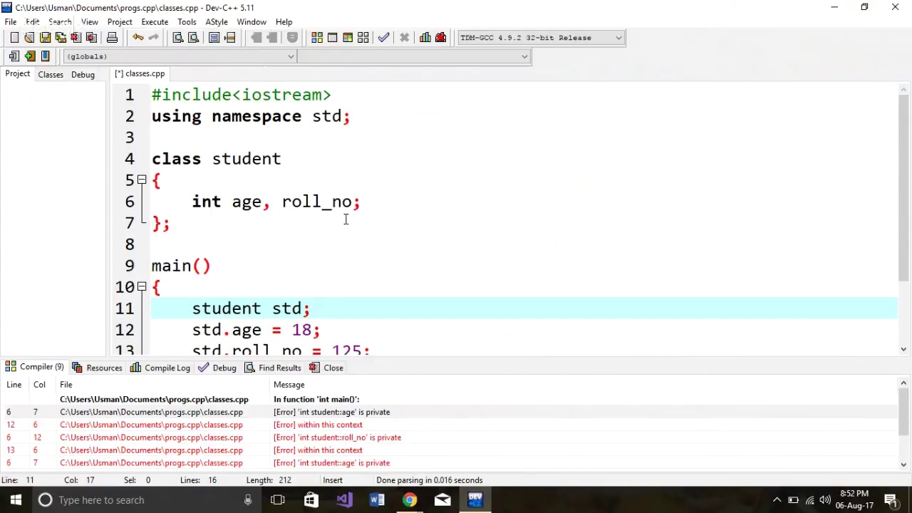 Programming CS201 19th