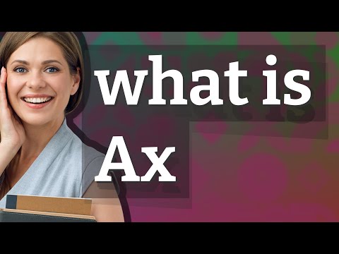 Ax | meaning of Ax