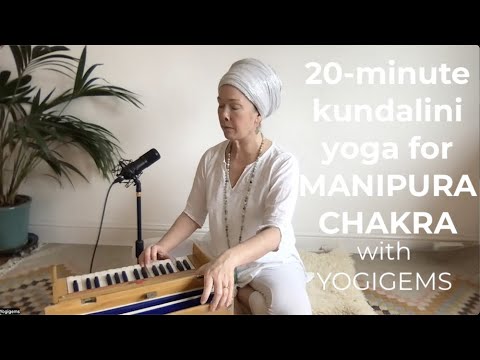 20 minute kundalini yoga for manipura chakra | BUILDING NAVEL TAPAS | Yogigems