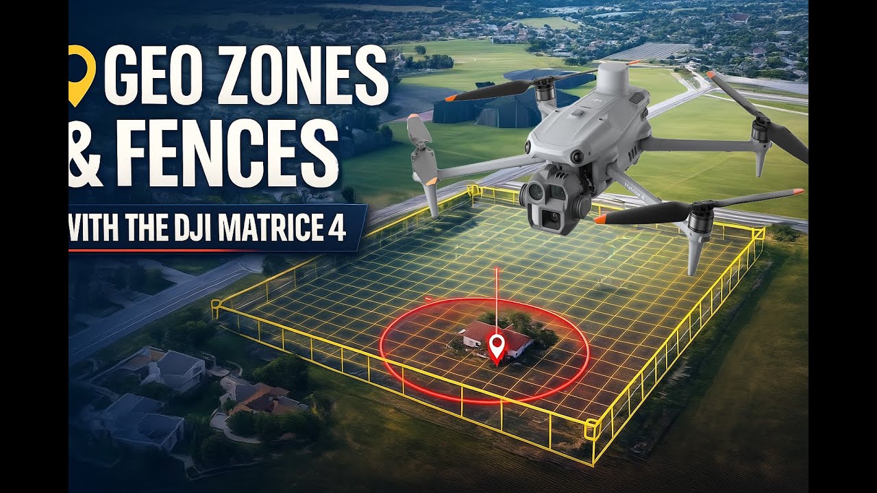 🚫 Geo Zones & Fences on the DJI Matrice 4 – Full Tutorial