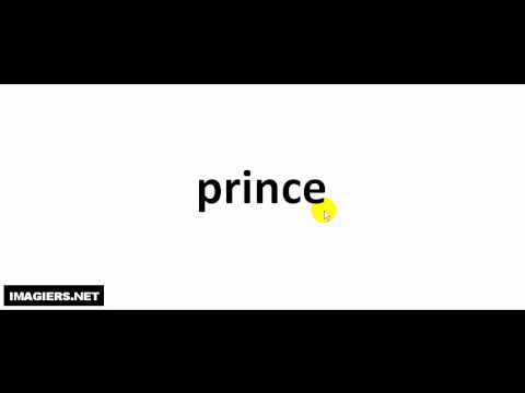 How to pronounce prince