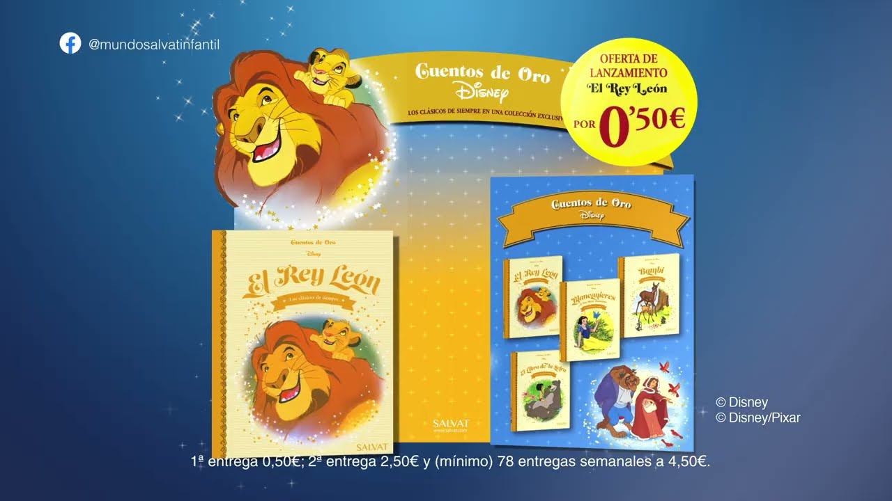 Disney cuentos de Oro. 2023