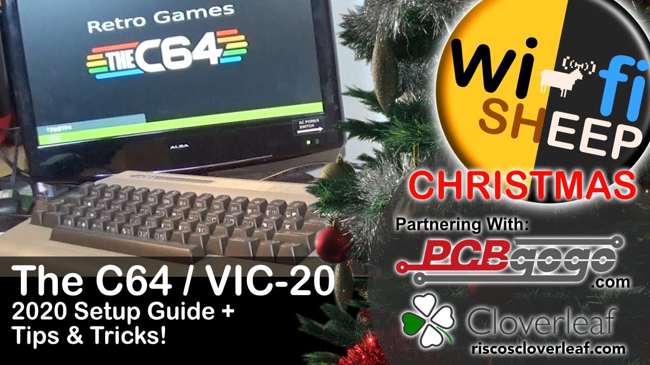 The C64 / VIC-20 8-bit Clone Setup guide and advice for US/EU Imports