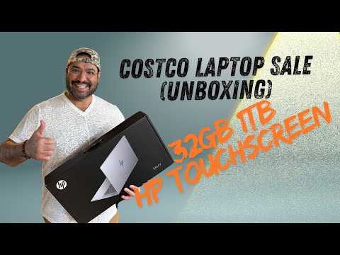Costco Laptop Sale Unboxing; HP Envy x360 15.6" Intel EVO - Touchscreen - Intel Core Ultra 7 155U