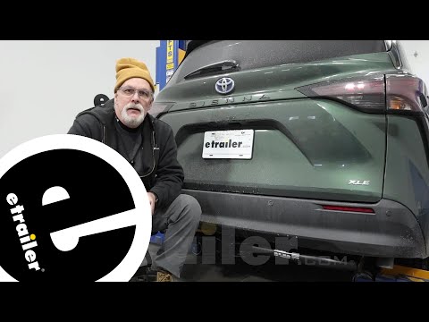 etrailer Class III Trailer Hitch Installation Guide - 2025 Toyota Sienna