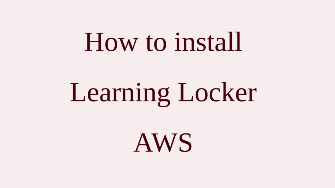 Learning Locker