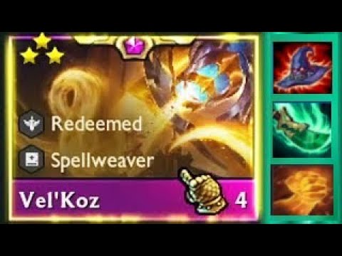 Velkoz 3 Stars - TFT PLAT EUNE - 1st Place easy