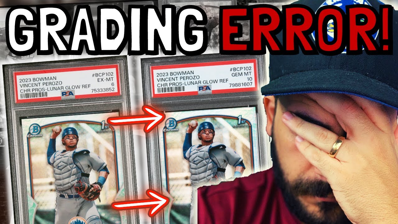 Why PSA grading ERRORS should CONCERN you! 🚨