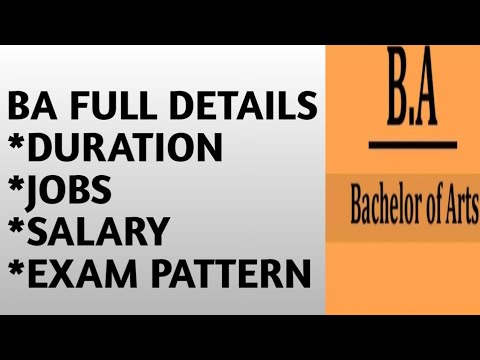 BA FULL DETAILS IN TELUGU JOBS ELIGIBILITY SALARY SUBJECTS CAREER SYLLABUS DURATION COLLEGES FEES TS