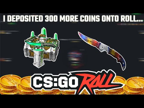 I DEPOSITED 300 MORE COINS ONTO CSGOROLL AND THIS HAPPENED... (Asiimov Winner Announced)