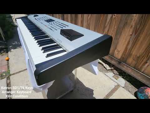 KETRON SD1 | 76Keys | Arranger Keyboard | Reverb