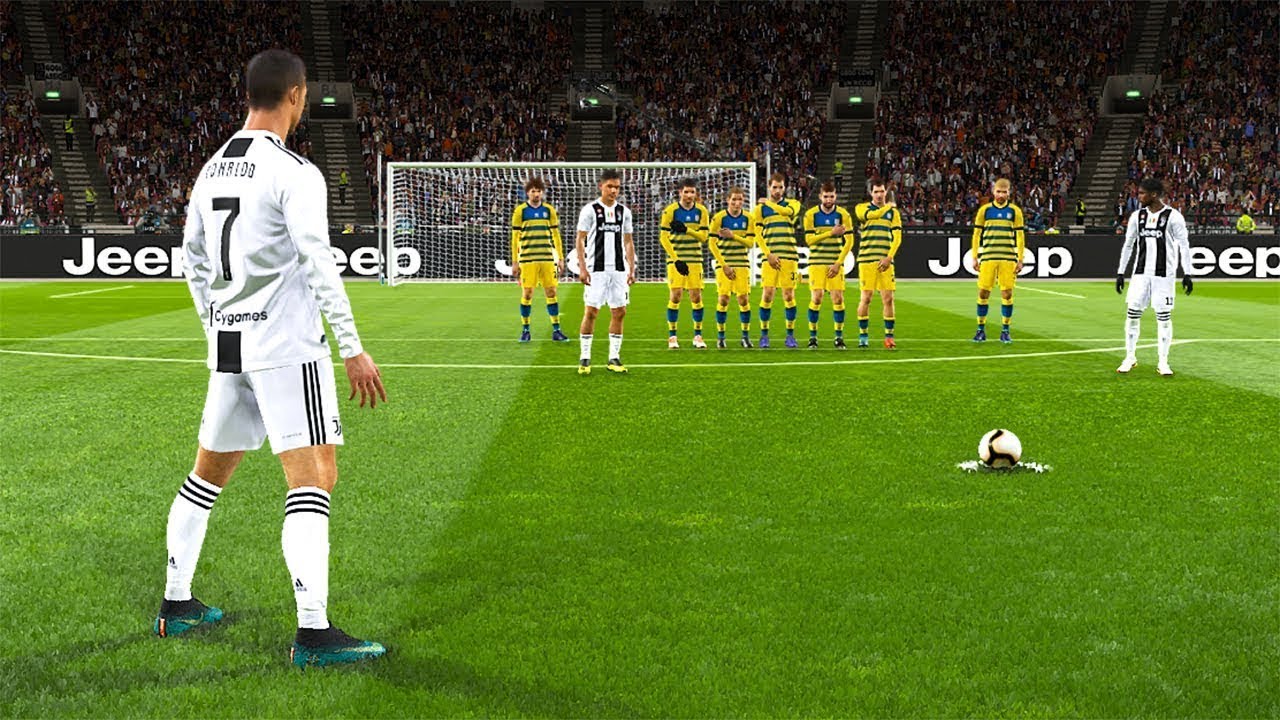 Ronaldo all free kicks for Juventus
