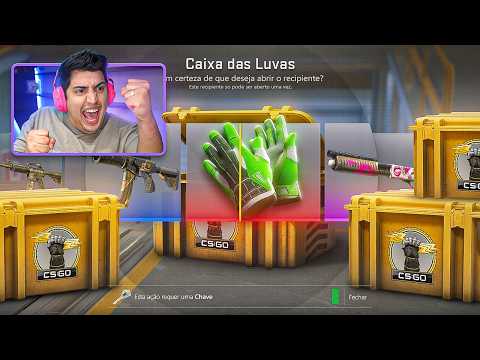 MANO, GANHEI UMA HEDGE MAZE MINIMAL WARE (Abri 73x GLOVE CASES E CONSEGUI A LUVA MAIS CARA DO CS 2)