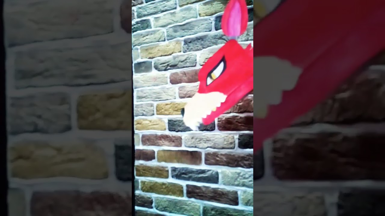 FNAF foxy pirate #dragons #reels #dragonpuppet #peper #FNAF #shorts