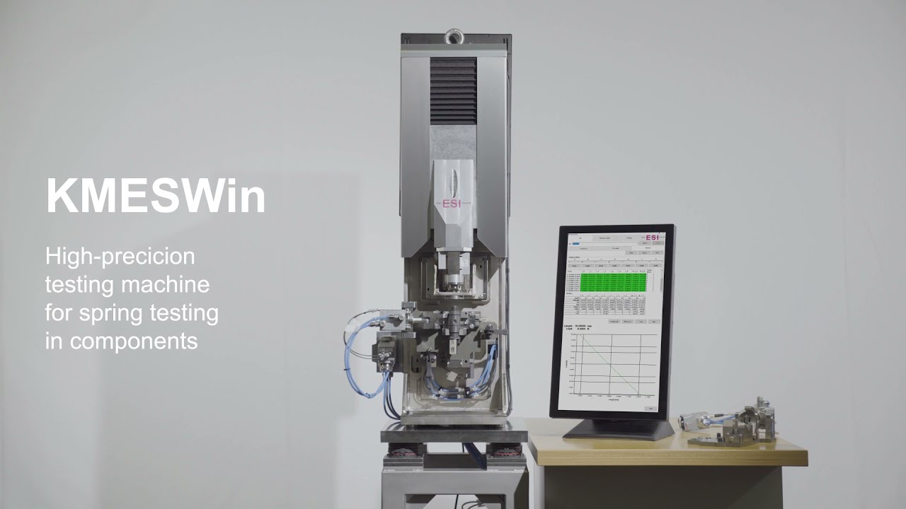 KMESWin Federprüfmaschinen - Spring testing machine