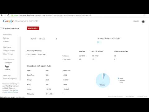 Learn Datastore Dashboard Developing Scalable Apps with Java - Mind Luster