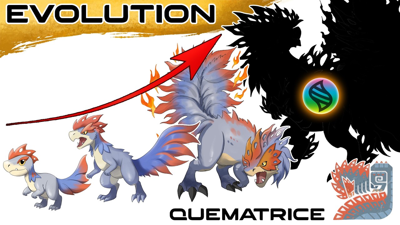 Quematrice: The Ultimate Evolution!! | Monster Hunter Wilds Fan Art | Maxxive Jumpo
