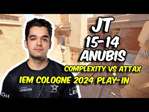 CS2 POV Complexity JT (15/14) vs ALTERNATE aTTAX (Anubis) @ IEM Cologne 2024 Play-in