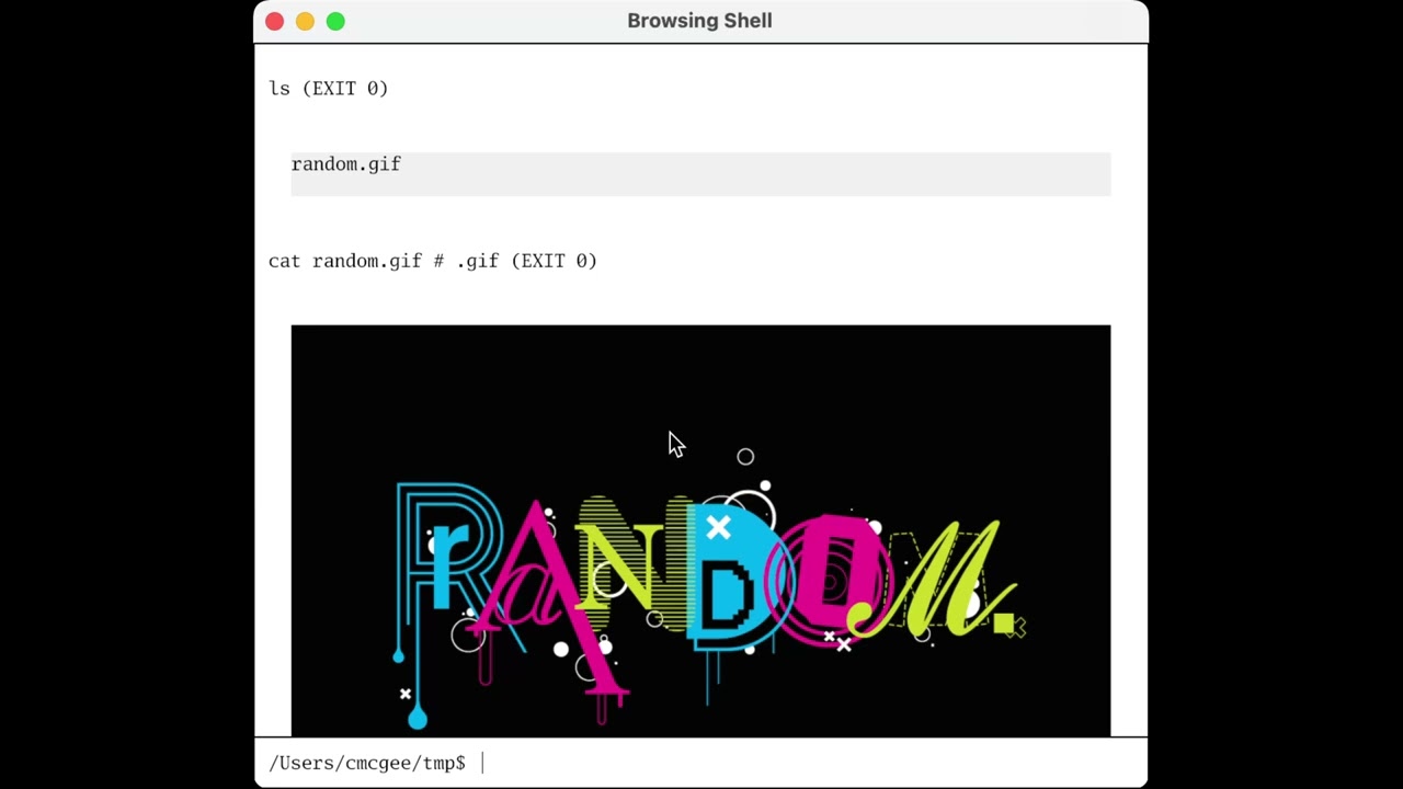 Browsing Shell - Initial Impressions