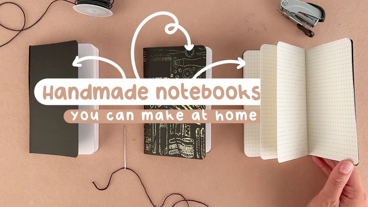 3 easy ways to make notebooks at home in less than 5 minutes