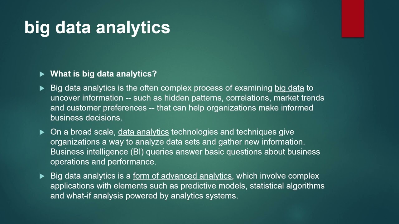 Business Intelligence and big Data Analytic pptx 2022