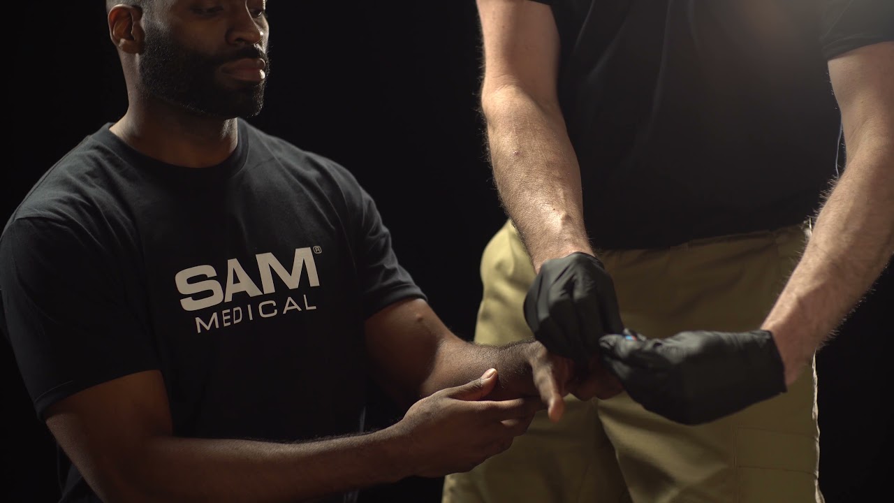 SAM Splint Training: #1 Finger Splint