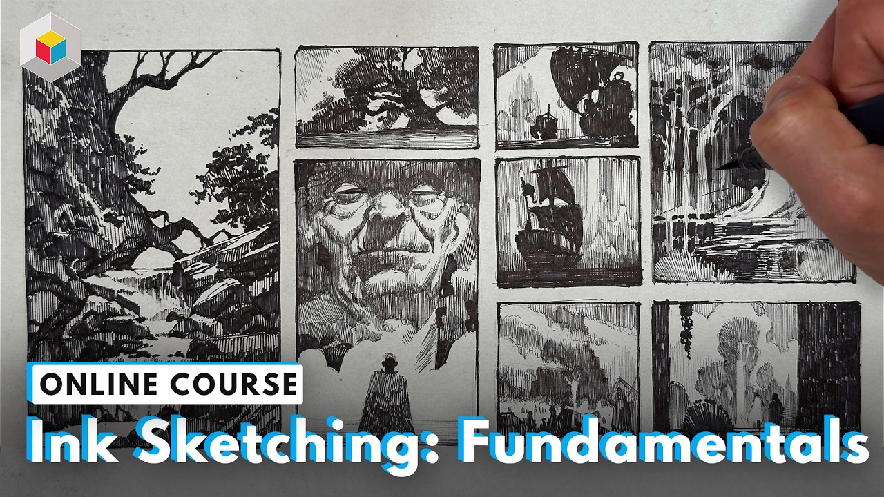 LEARN THE FUNDAMENTALS of INK with Aaron Limonick - ONLINE COURSE