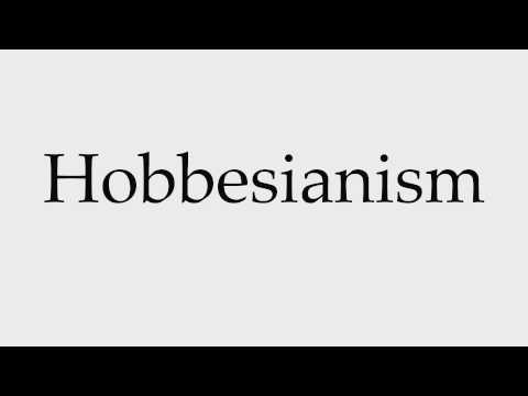 How to Pronounce Hobbesianism