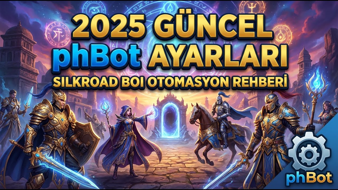 Silkroad Online BOI | 2025 Latest phBot Settings and Automation Guide #sro #phbot #boi #settings