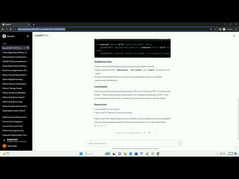 openai api python gpt 4
