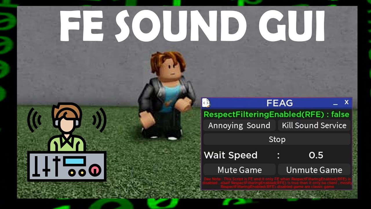 [WORKING] Roblox Exploiting - FE Sound Gui  - Script Showcase - Tutorial
