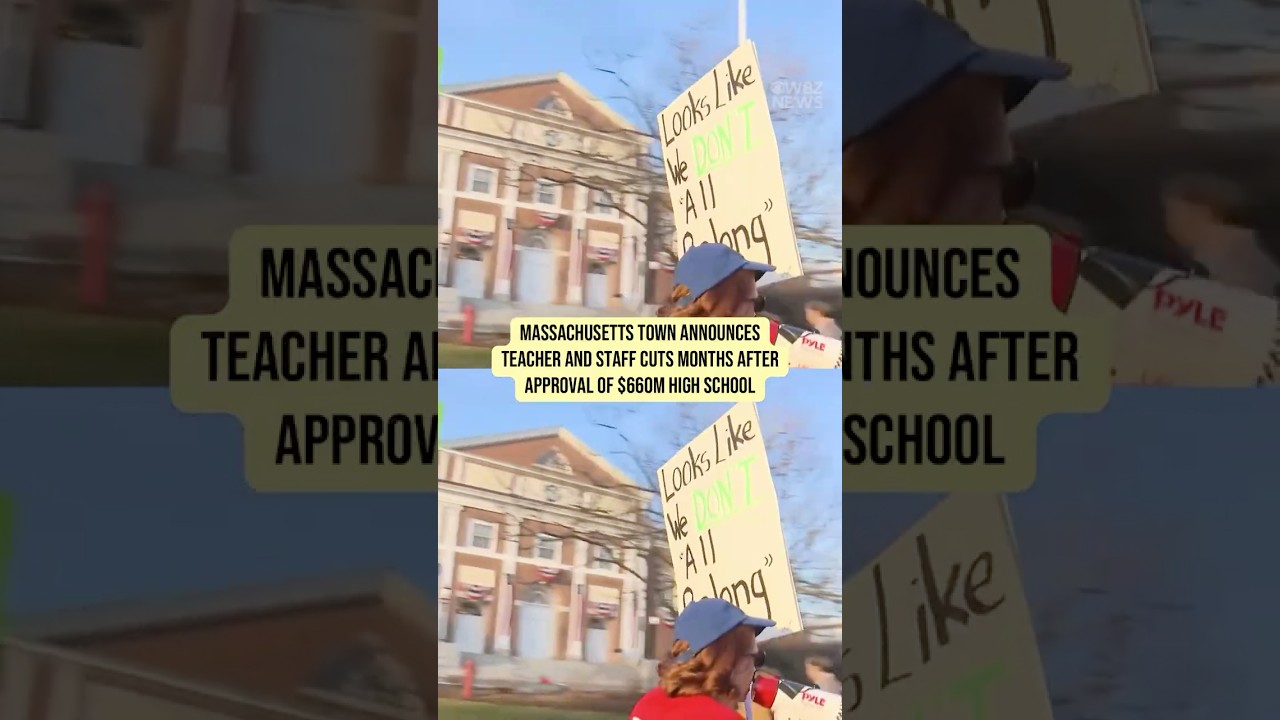 Lexington, Massachusetts announces teacher and staff cuts months after approval of $660M high school
