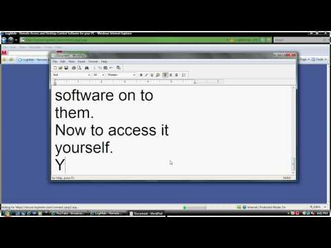 How to use logmein. Free remote access. Easy and Fast