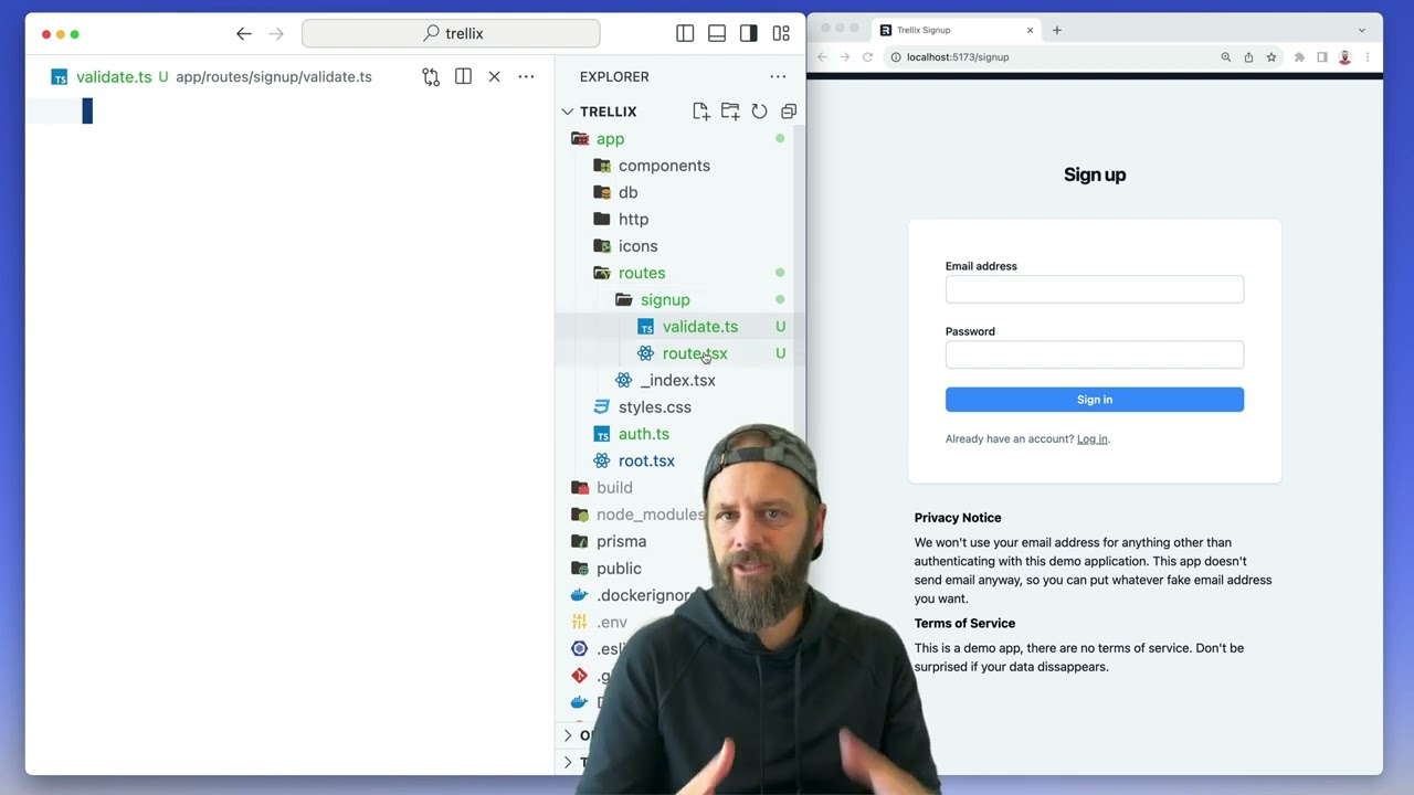 Module Co-Location with Route Folders