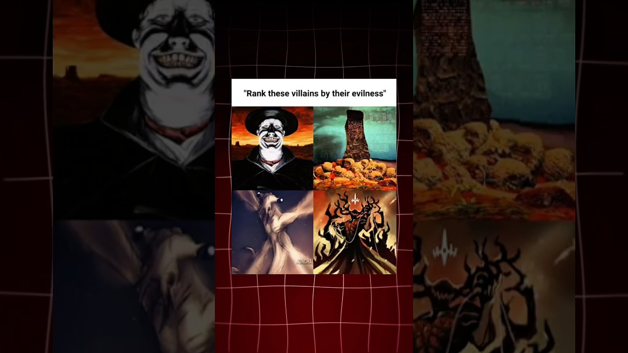 who’s the most evil? 💀 #shorts