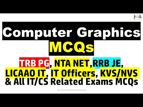 Computer Graphics MCQs P-2 | NTA UGC NET | PGTRB | IT Officers | KVS/NVS & All CS/IT Exams